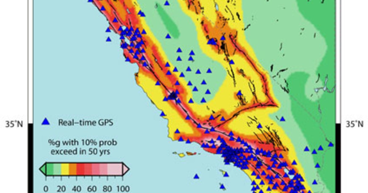 NASA tests GPS network to monitor earthquakes