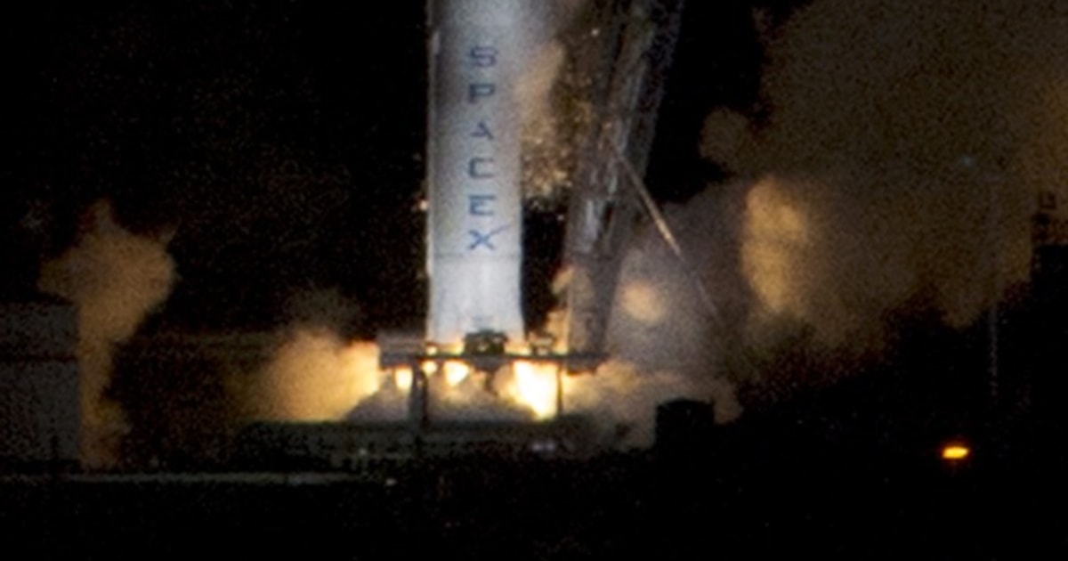 SpaceX replaces faulty rocket valve for space station flight