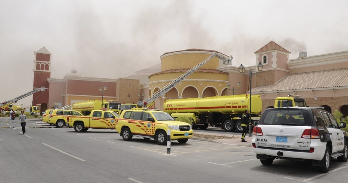 Fire in upscale Qatar mall kills 19, including 13 children