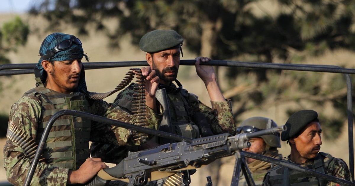 Afghan forces learn to read, write before US power transfer