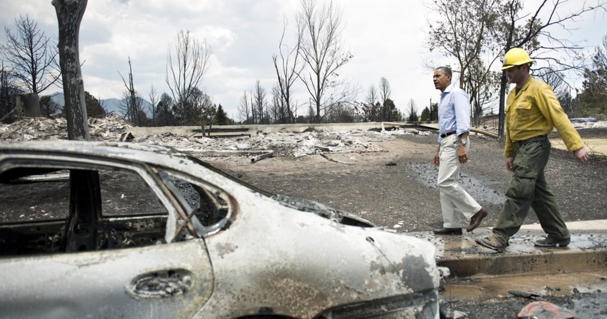 Colorado fire devastation 'heartbreaking,' Obama says