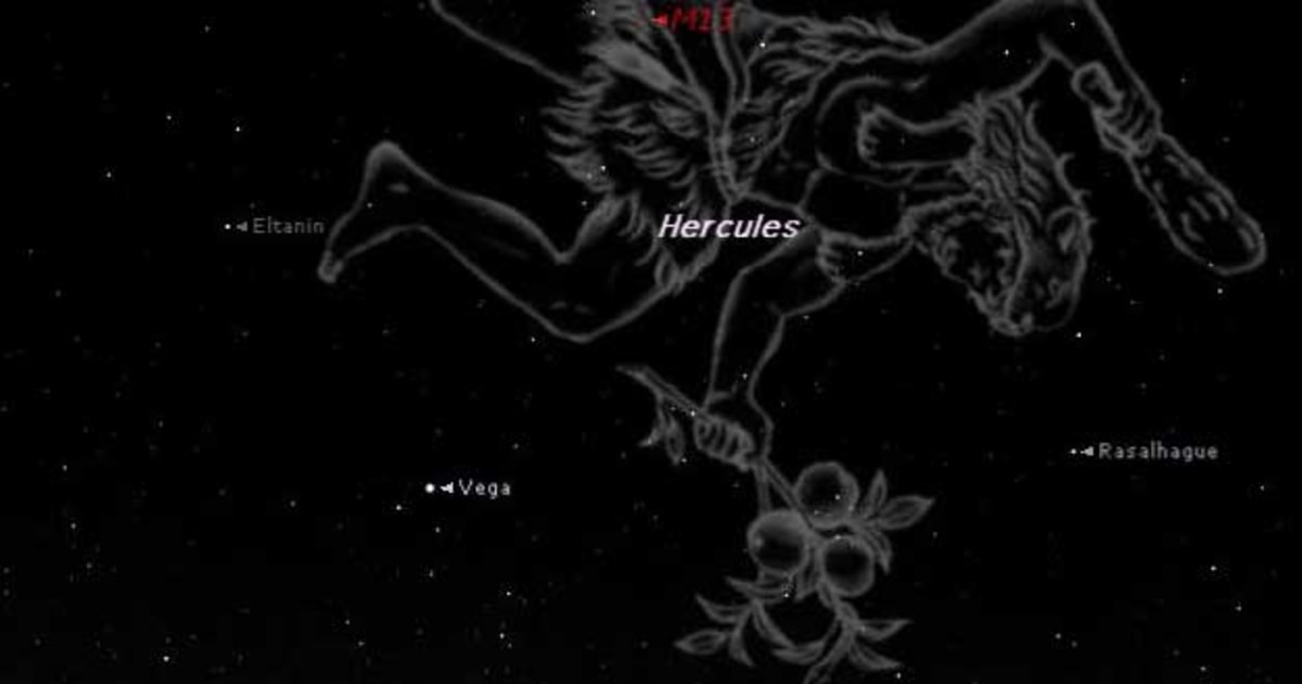 Hercules Astronomy Constellation Hercules Heracles Night Star Sky