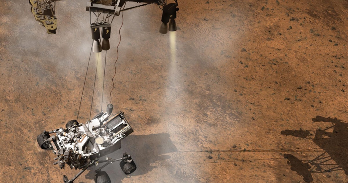 Mars 'rocks' to help publicize Curiosity rover's landing