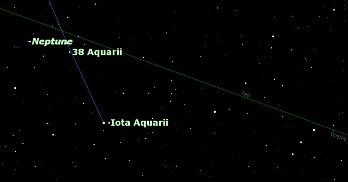 How to spot the planet Neptune in night sky on Friday