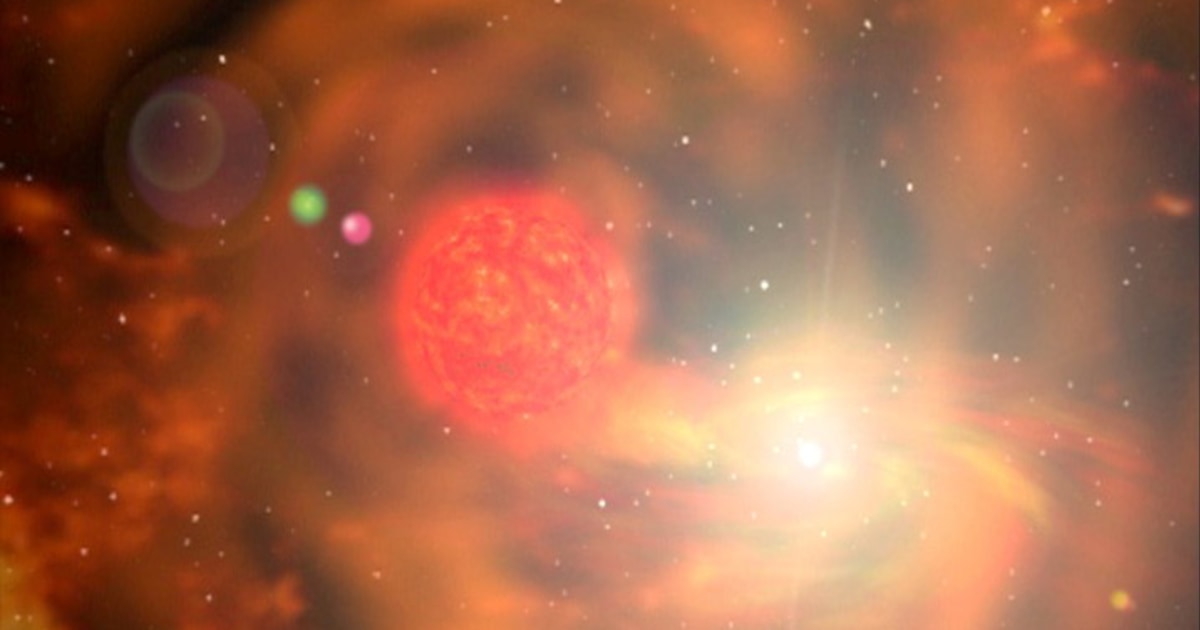 Red giants incite companions to explode in supernovas
