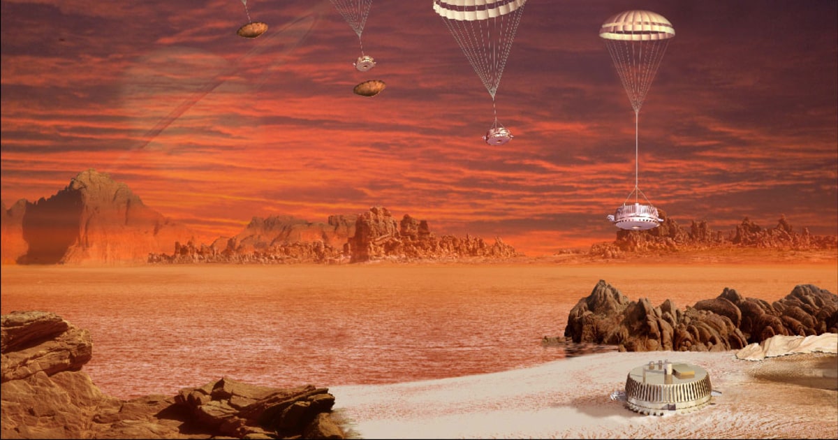 titan moon surface composition