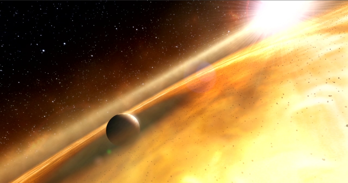 Massive 'zombie' alien planet rises from the dead