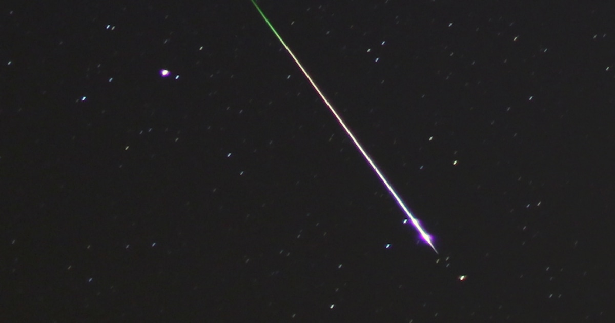 Don't give up yet — meteor shower may flare up again!