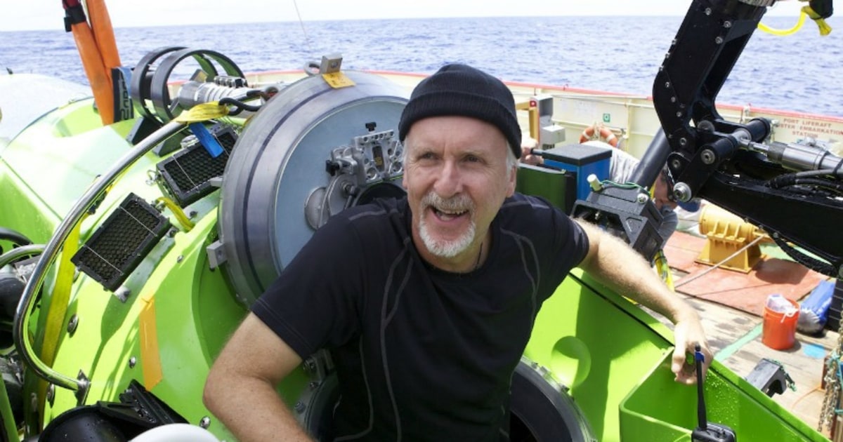 James Cameron relives long voyage to ocean's deepest spot