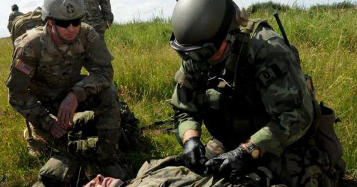 The 'doctor' is in — inside bodies of soldiers