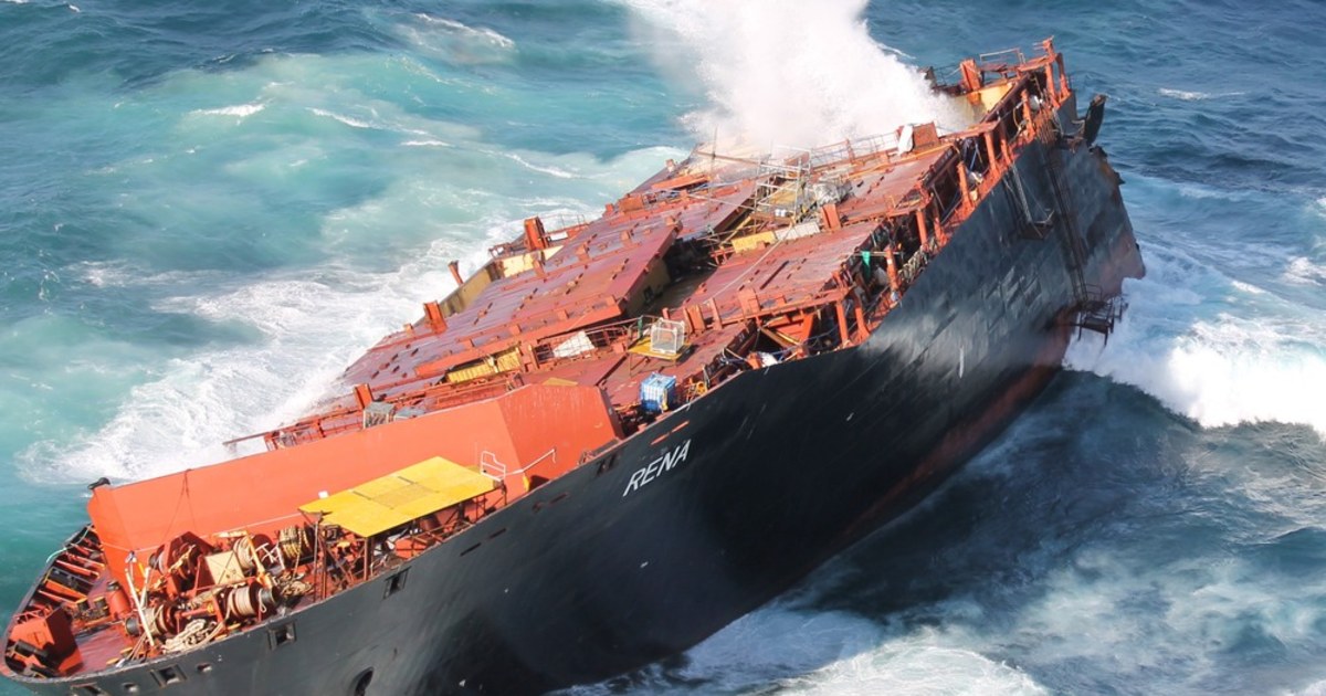 Charges filed as tanker sinks off New Zealand