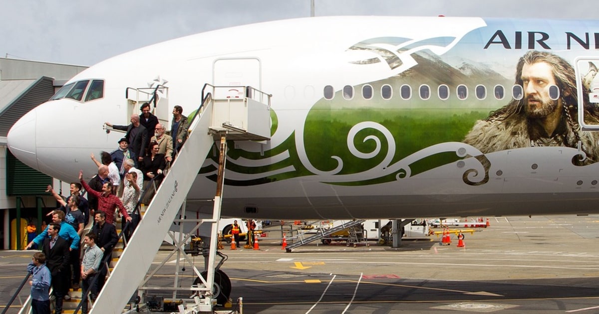 Hop a 'Hobbit' themed flight to New Zealand