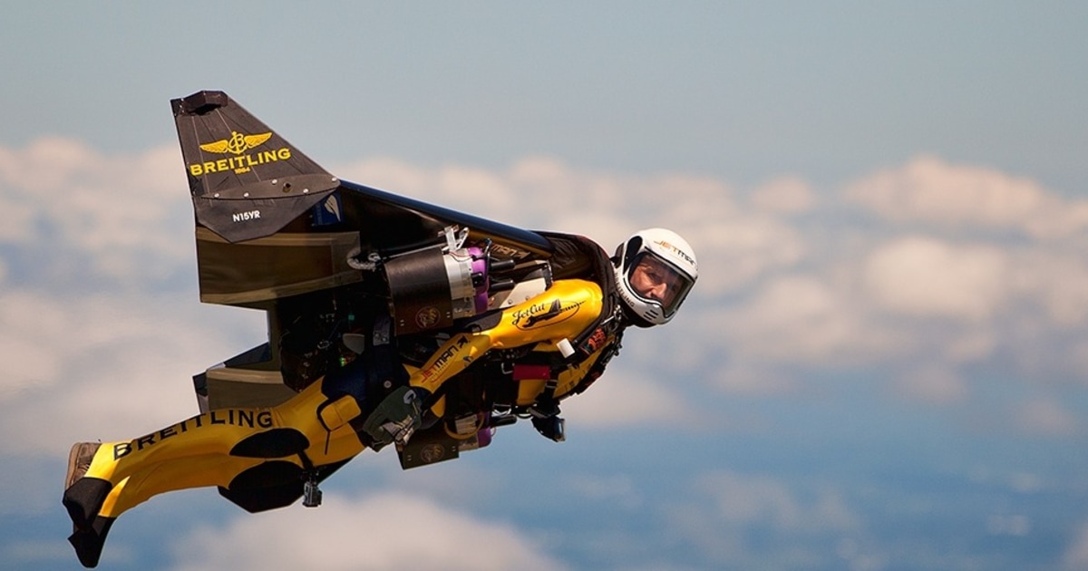 'Jetman' to make first public debut in US