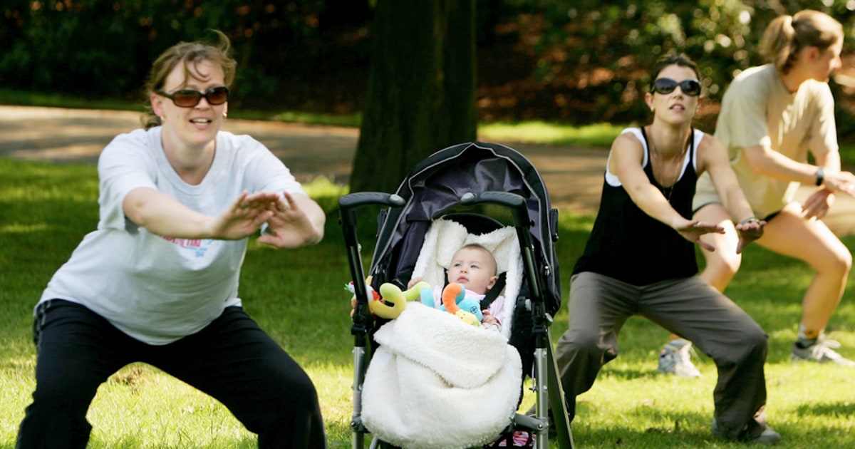 Chasing kids not the workout it seems