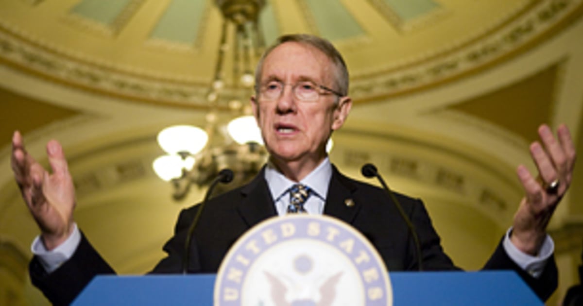 Sen. Reid pushing for climate change bill