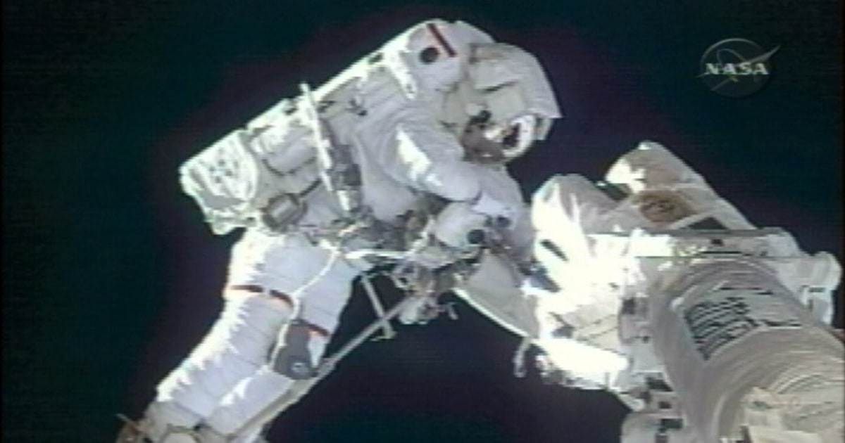 Astronauts finish up spacewalk No. 2