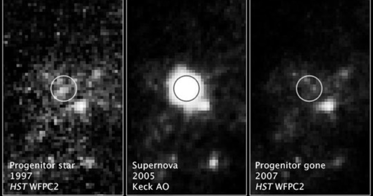 Mystery supernova may revise star theory