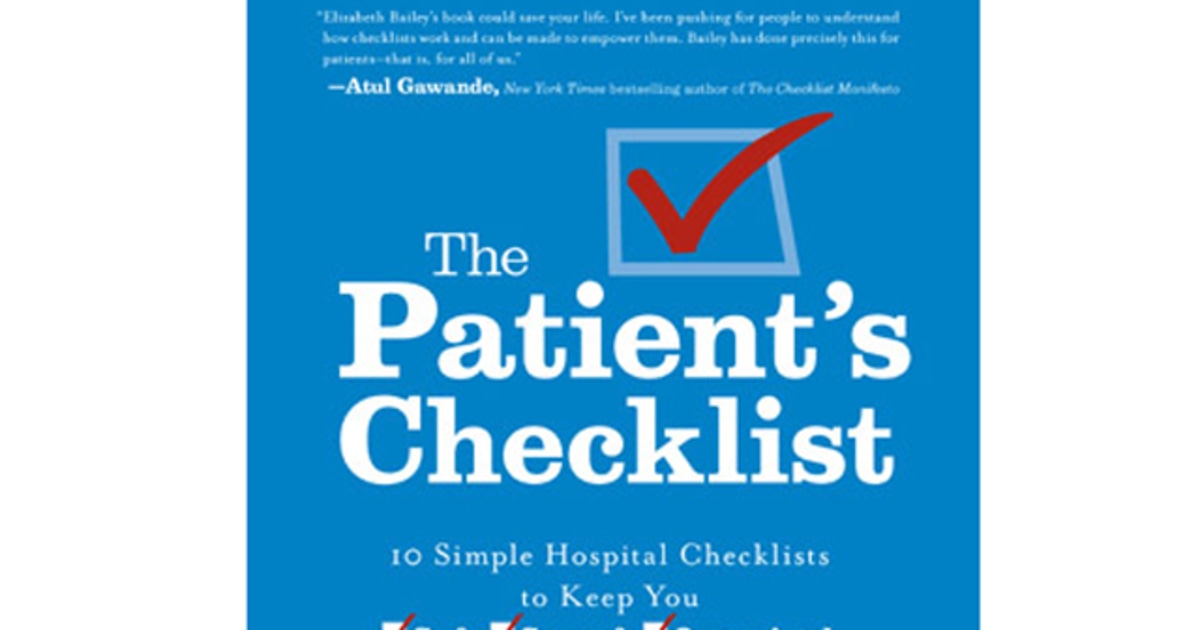 Survive your hospital stay with patient checklist