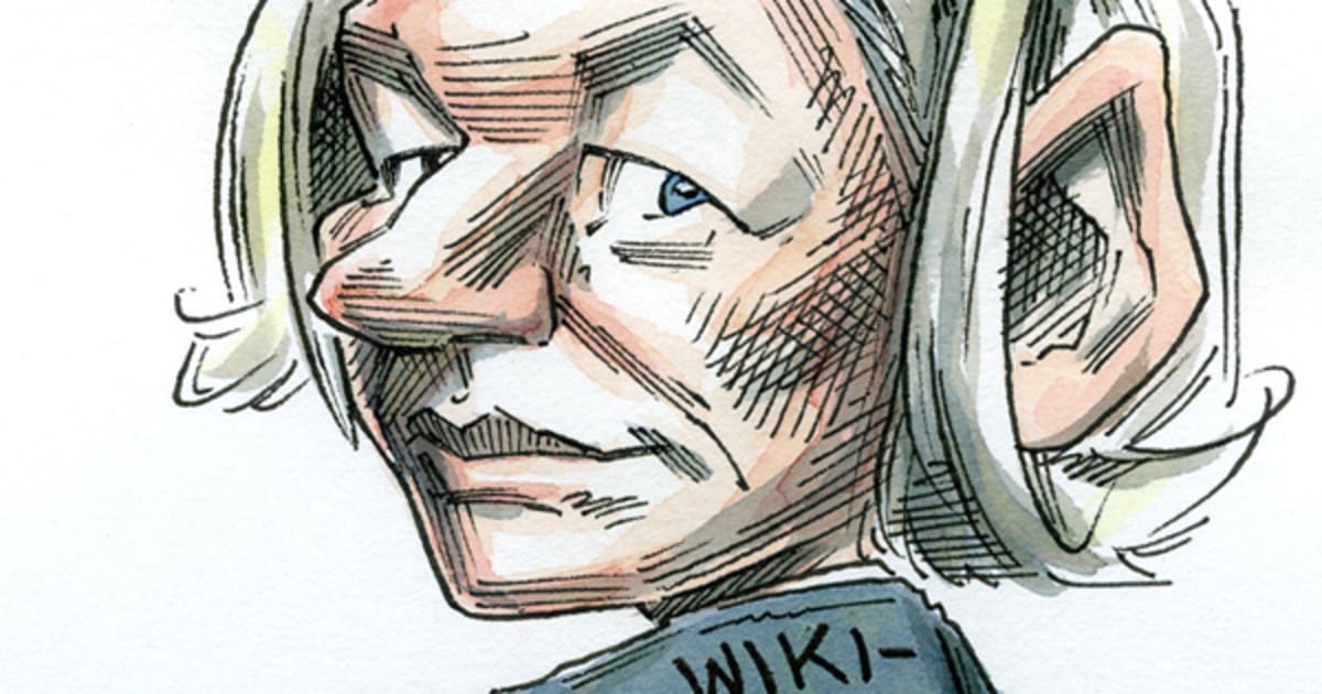Cartoon Man of the Year, Julian Assange