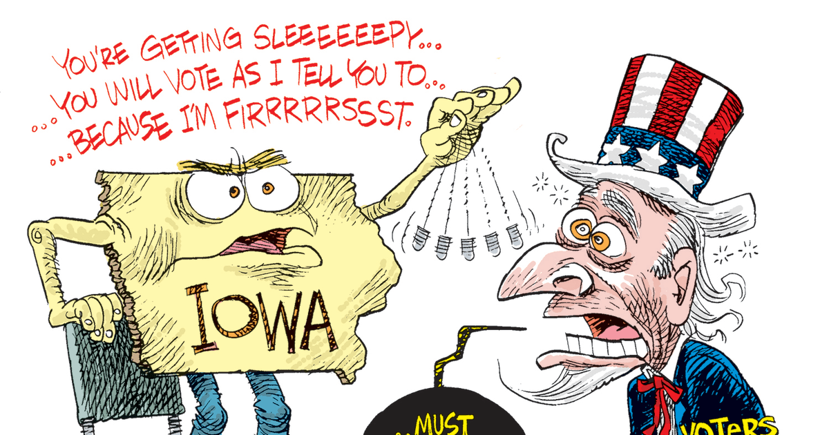 Iowa Caucuses Cartoons Iowa Caucuses Cartoons