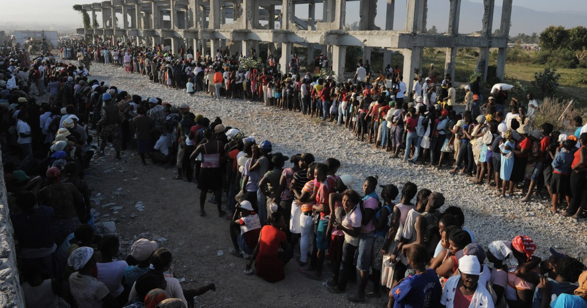 Haiti struggles to recover - week 5