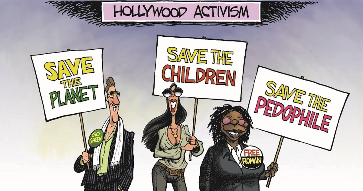 Roman Polanski in cartoons