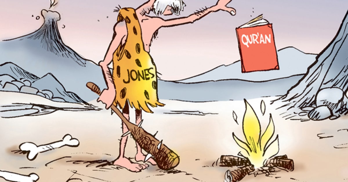 Cartoons: The burning of the Quran