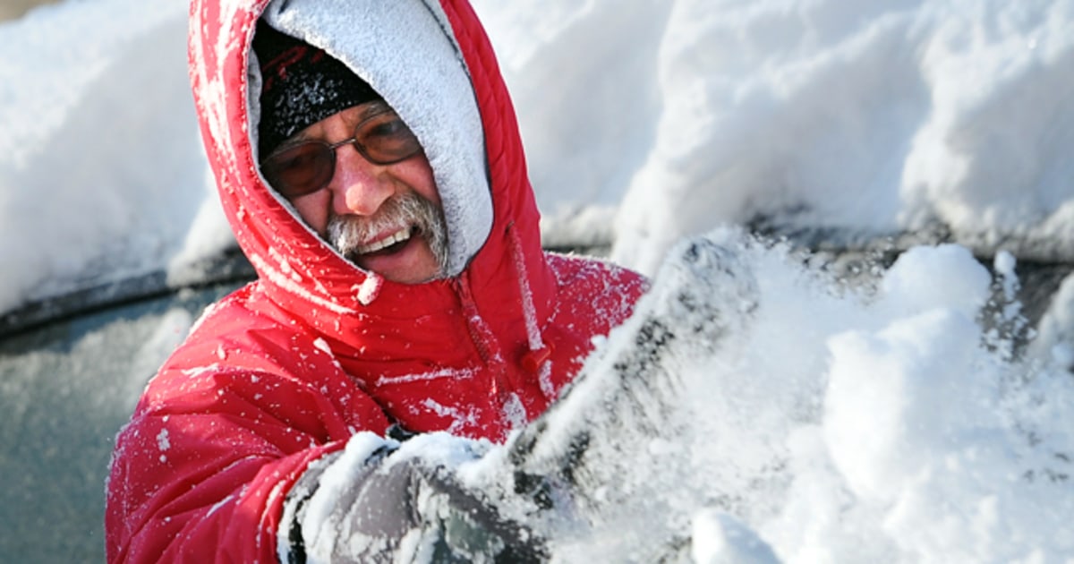 Snow blankets the Northeast after hitting the South