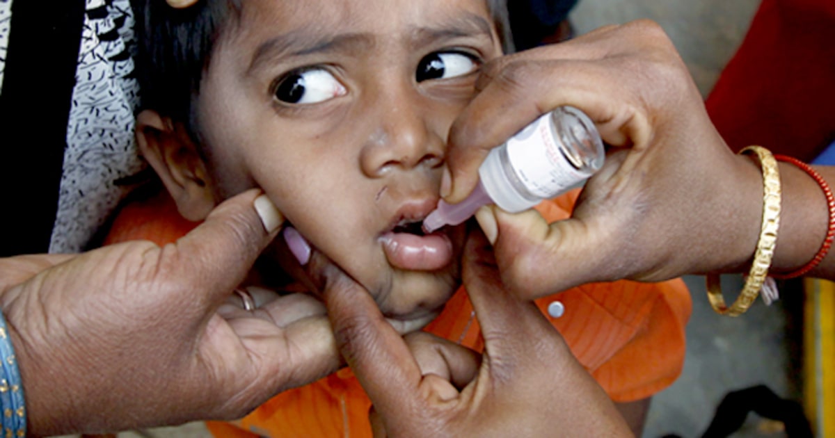 Fighting polio in India