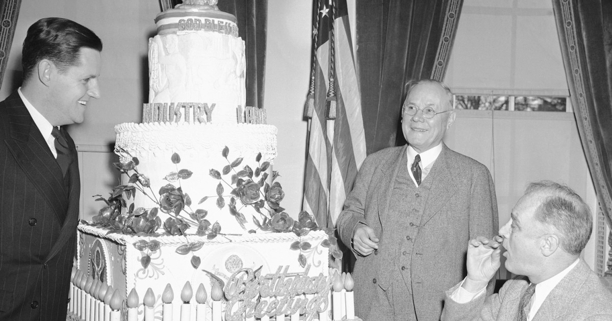 U.S. presidents on their birthdays