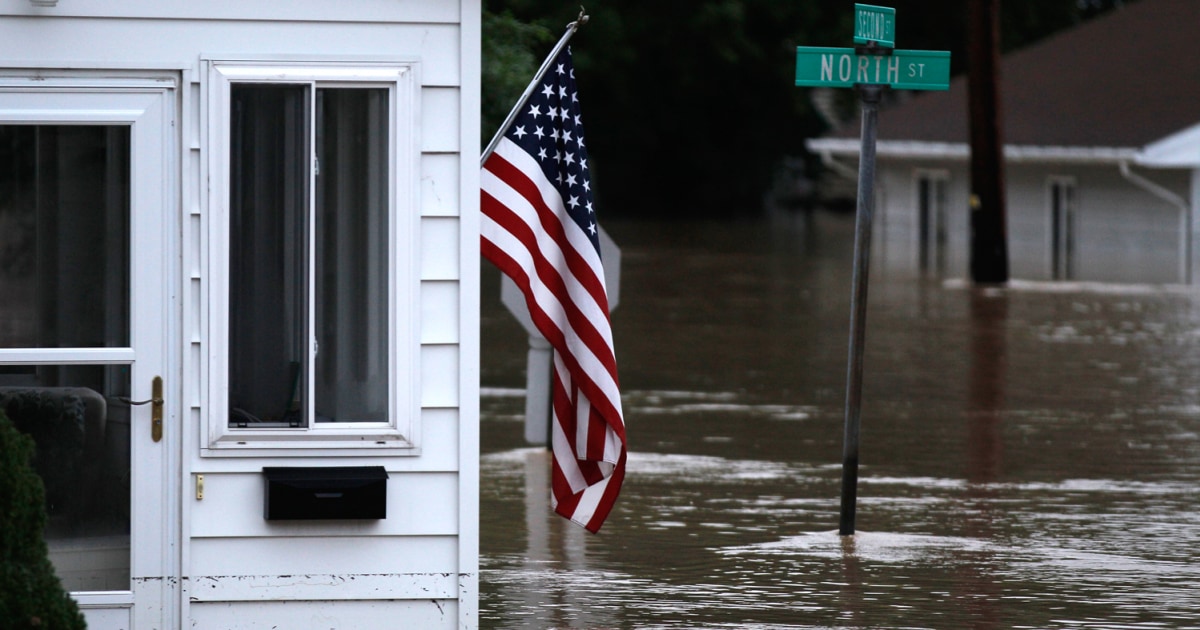 Flooding in northeast US