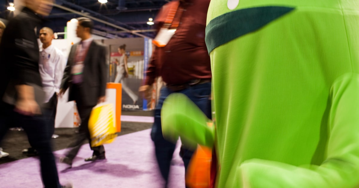 High tech show's back alleys