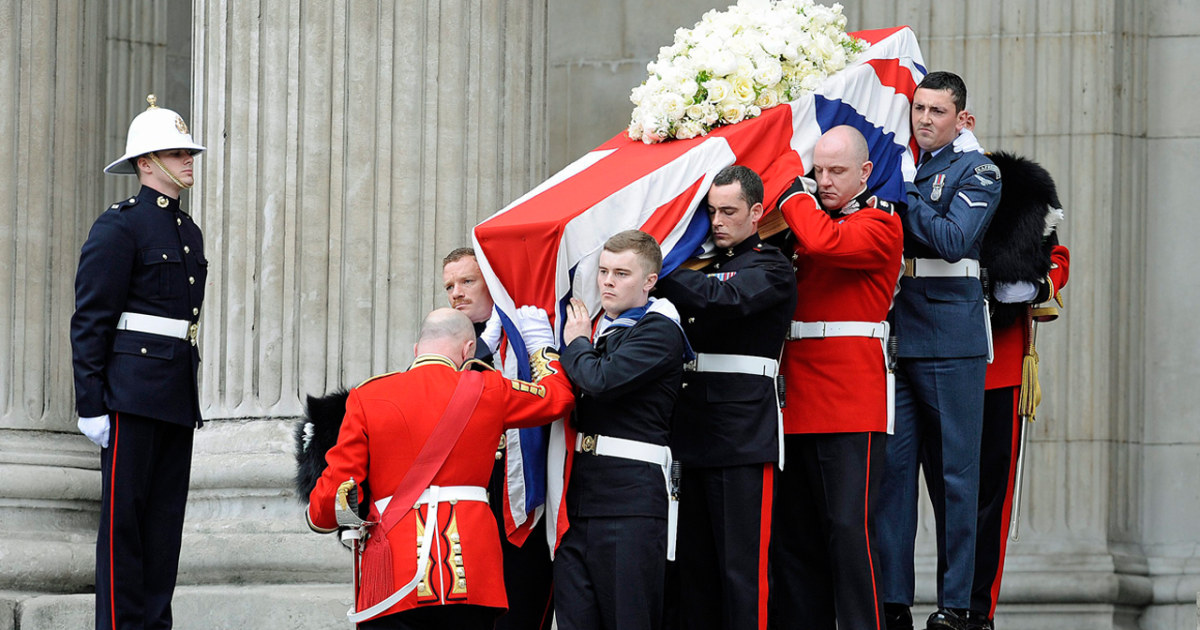 Margaret Thatcher's funeral