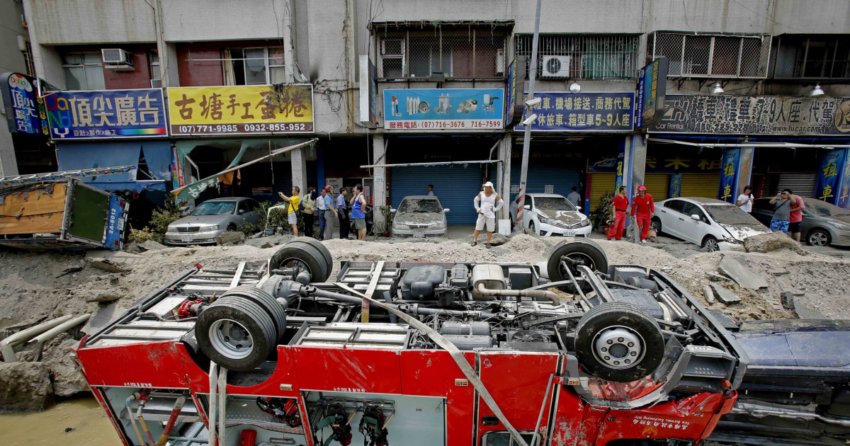 Gas Explosions Devastate Taiwan City