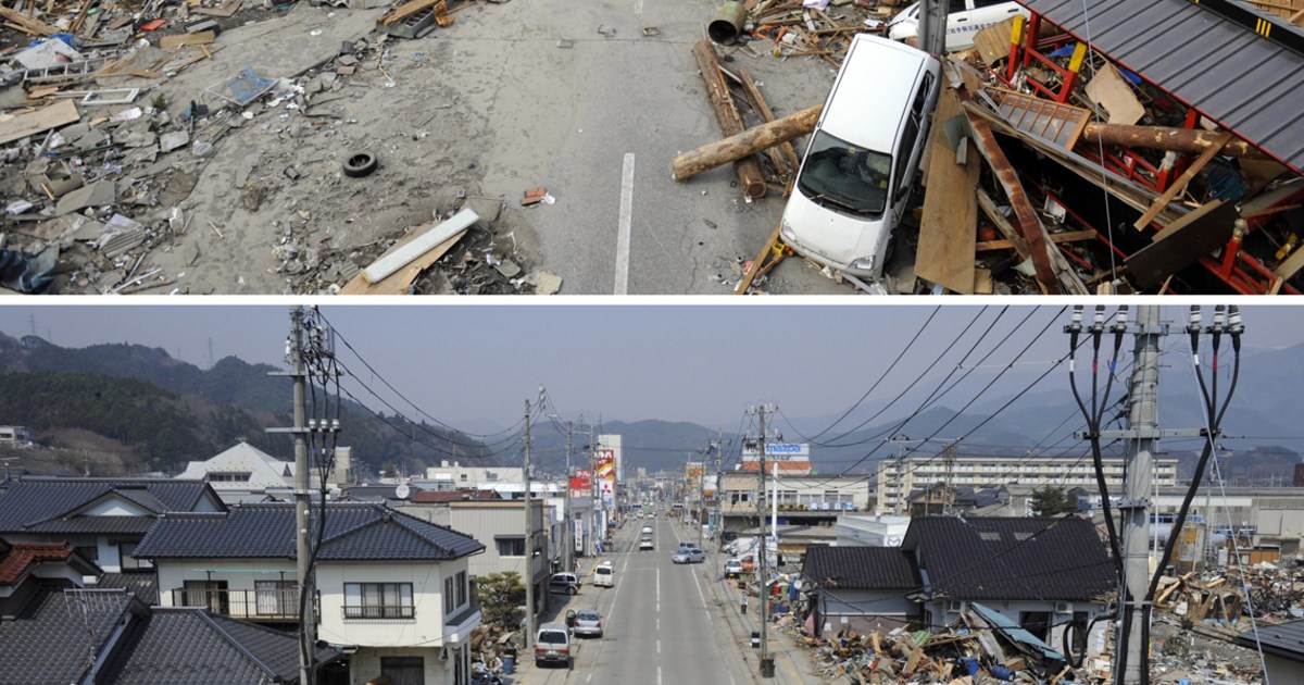 After Japan's earthquake and tsunami - week 5