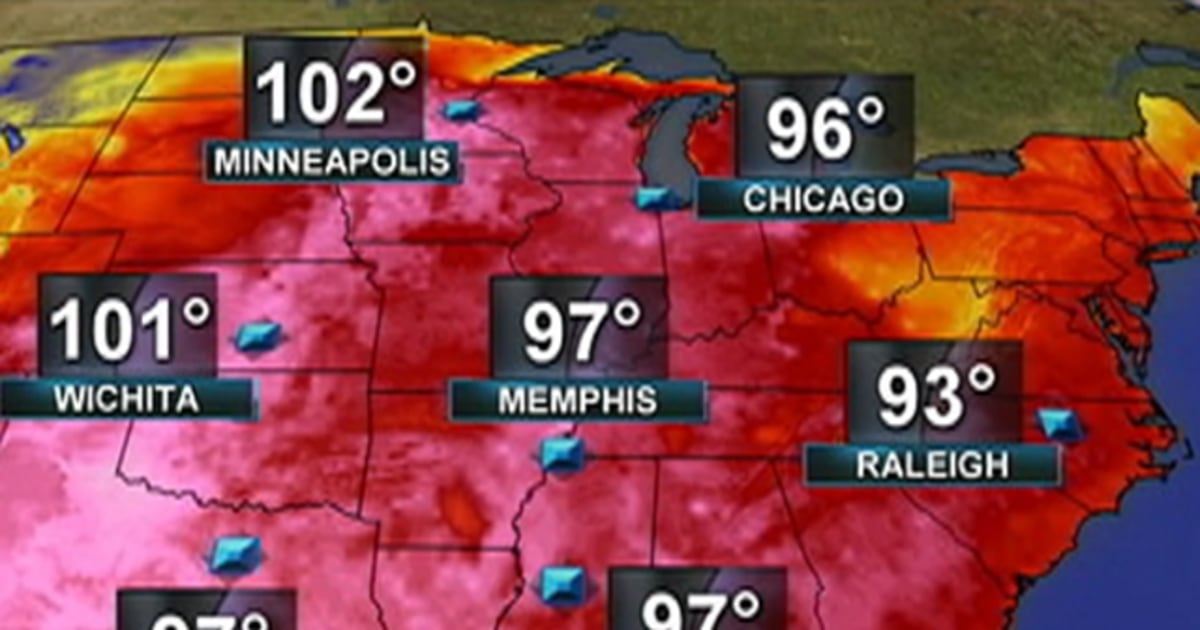 Midwest swelters in heat wave; water rises in S. Dakota