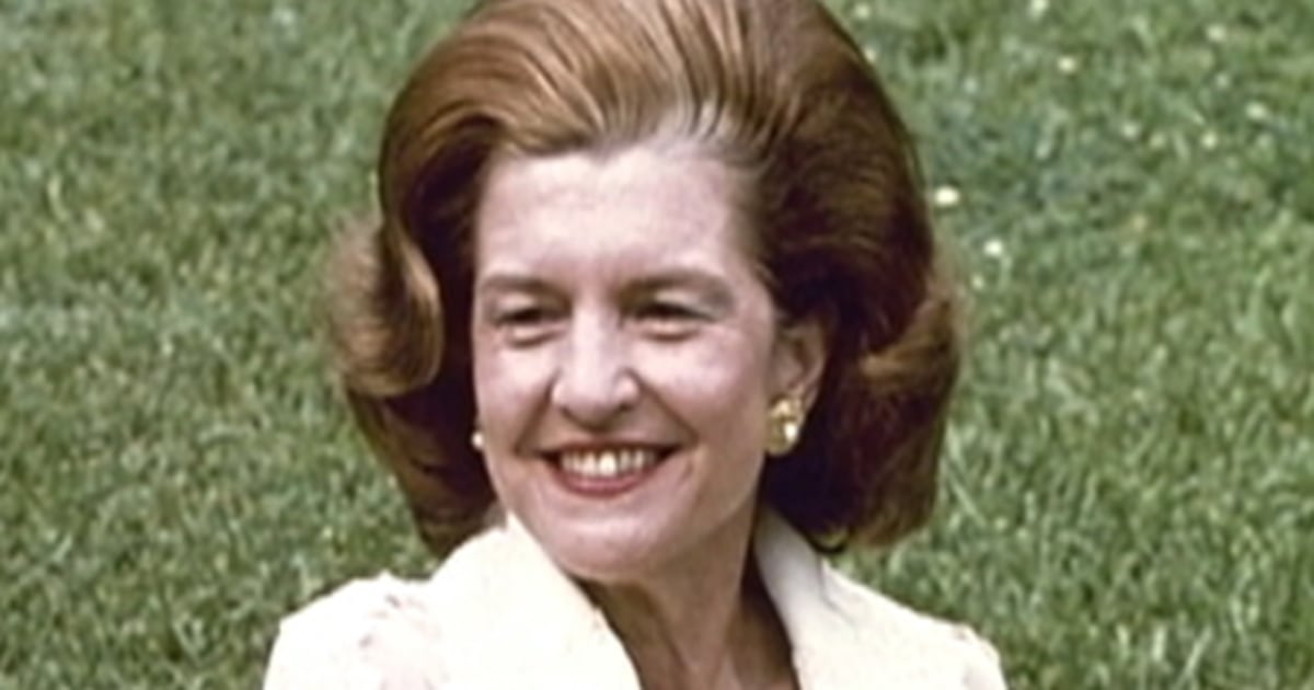 Rest in peace, Betty Ford