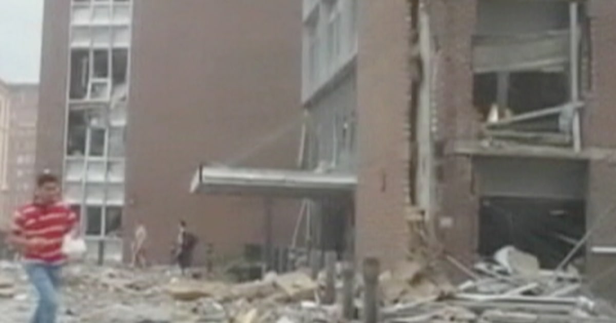 Chaotic scene in wake of Oslo attack