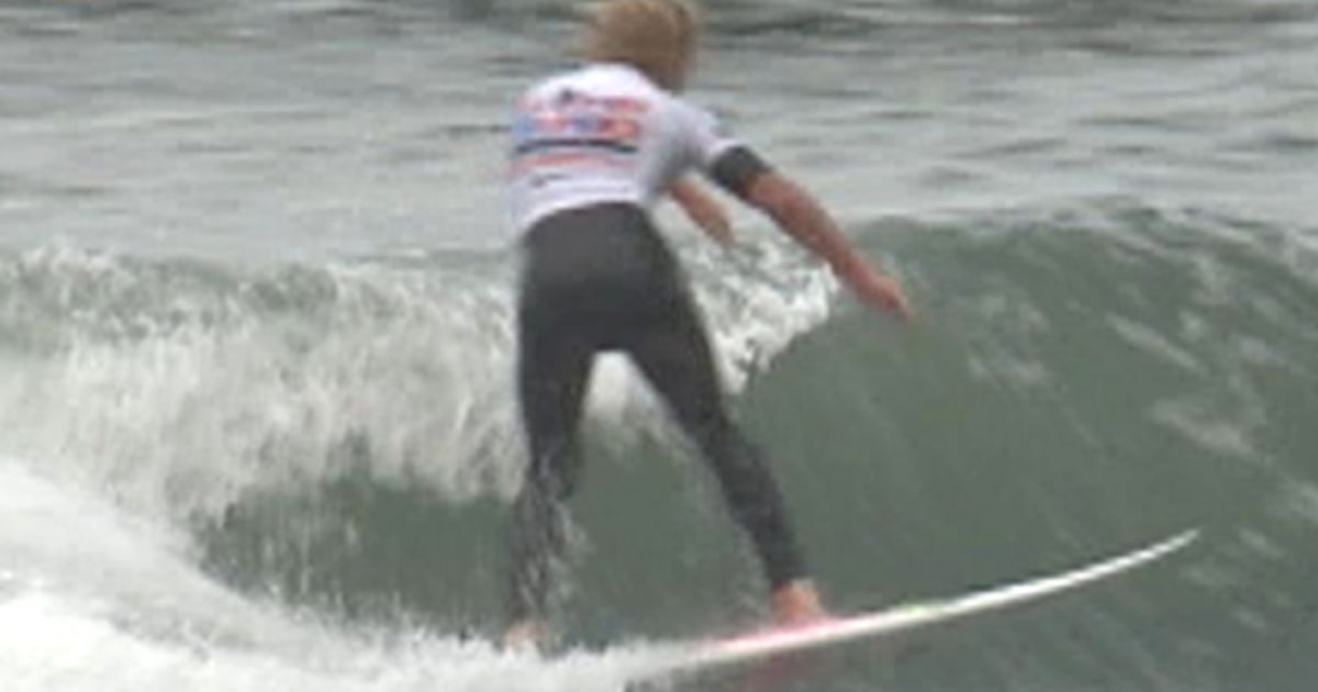 Shredding at U.S. Open of Surfing