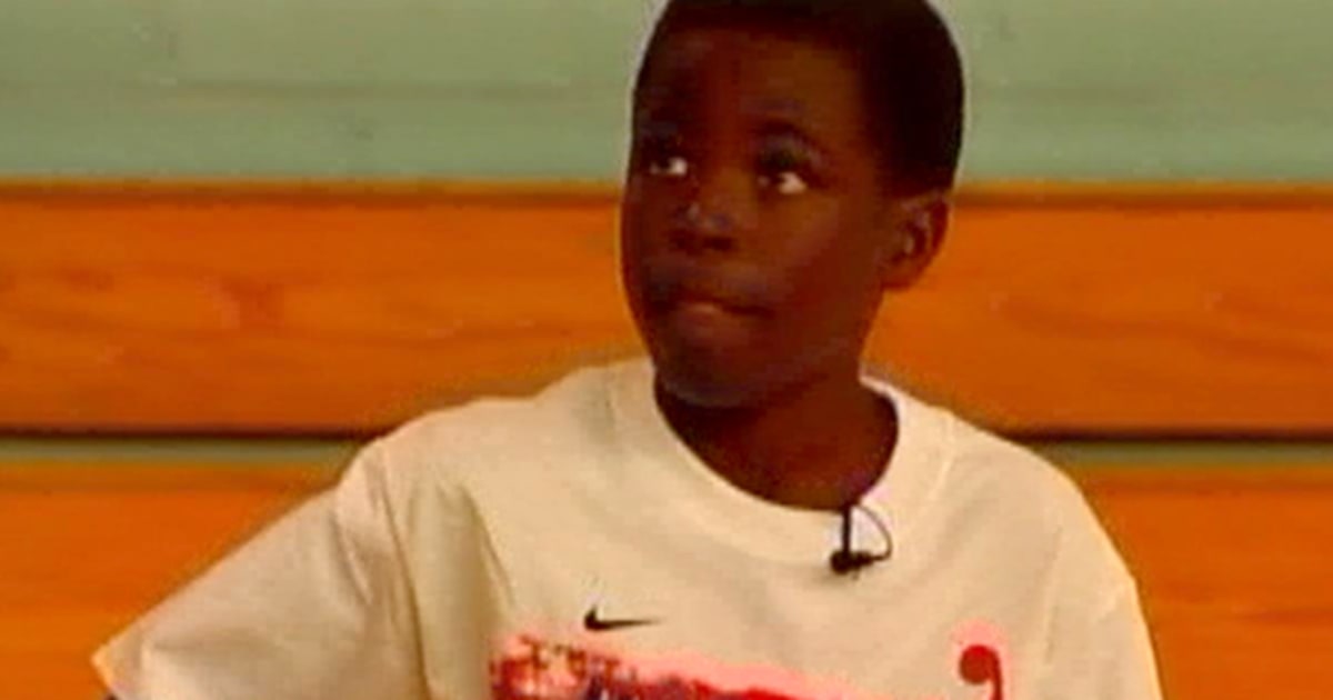 Boy remembers 'nice man'