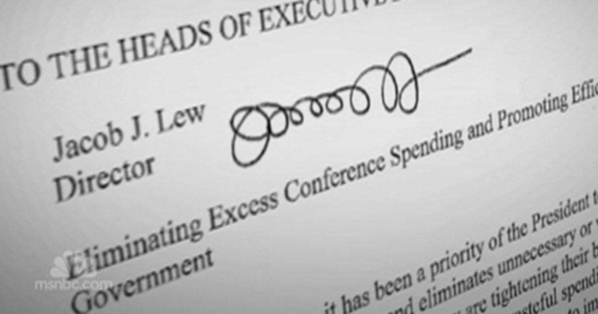 OMB chief’s loopy signature