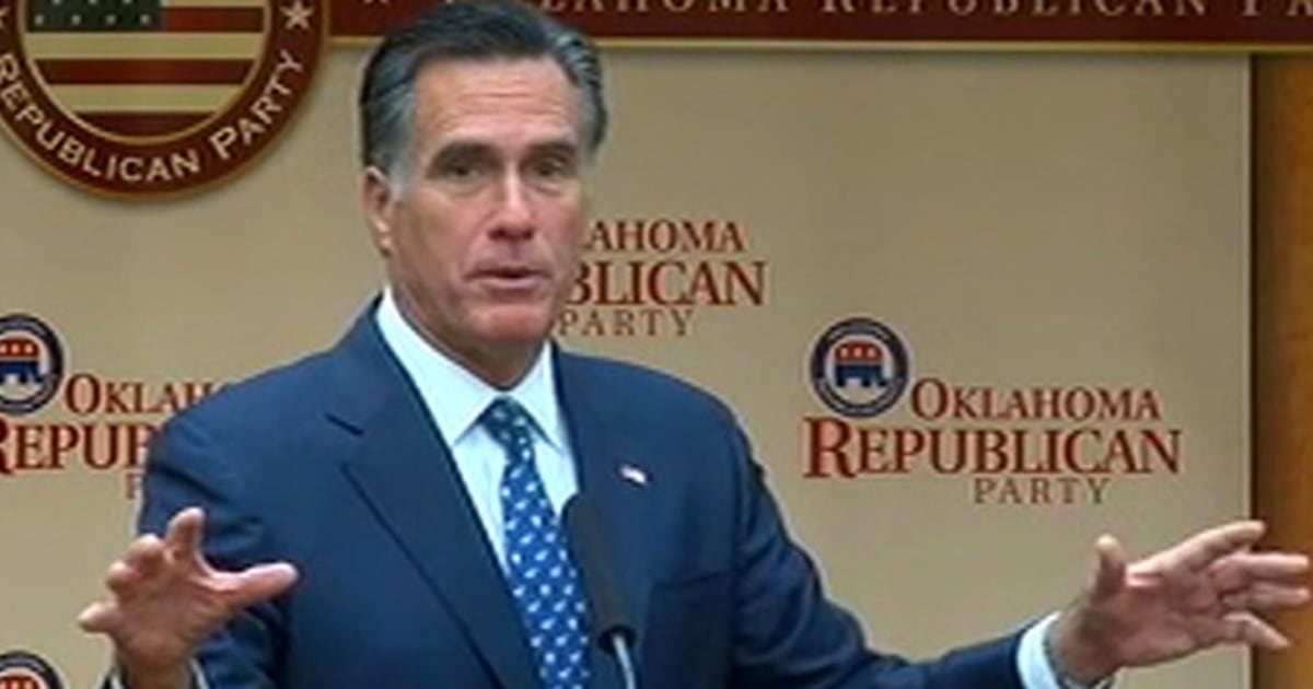 Romney: Obama ‘brought together the conservative movement’