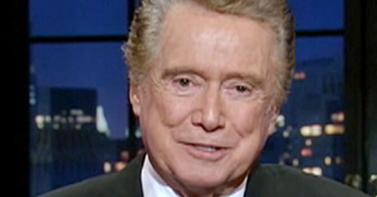 Regis Philbin says goodbye to TV