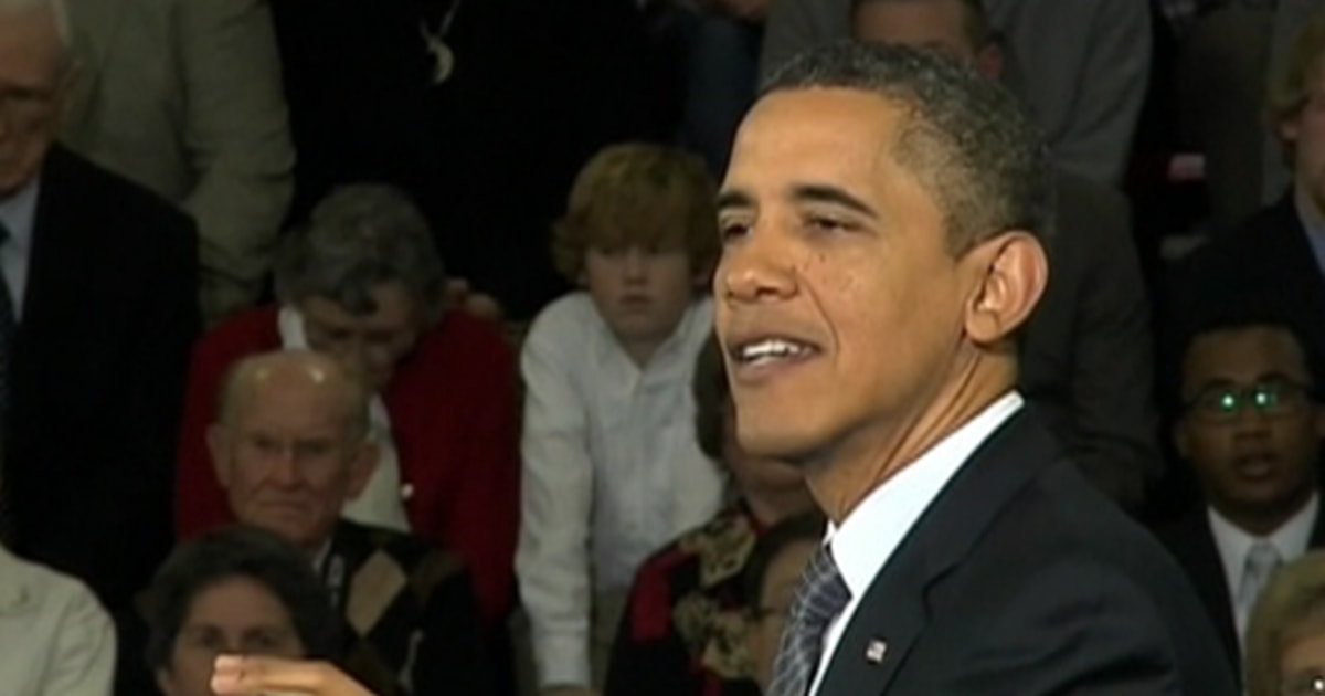 Obama defends efforts to help middle class