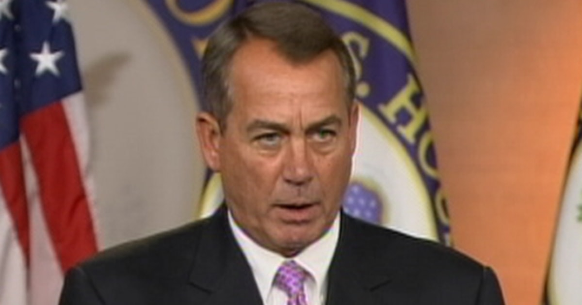 Boehner: 'We have reached an agreement'
