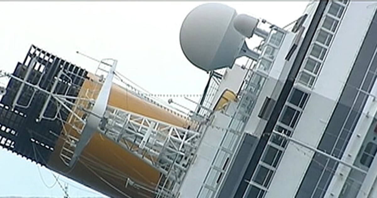 Search on after cruise ship capsizes