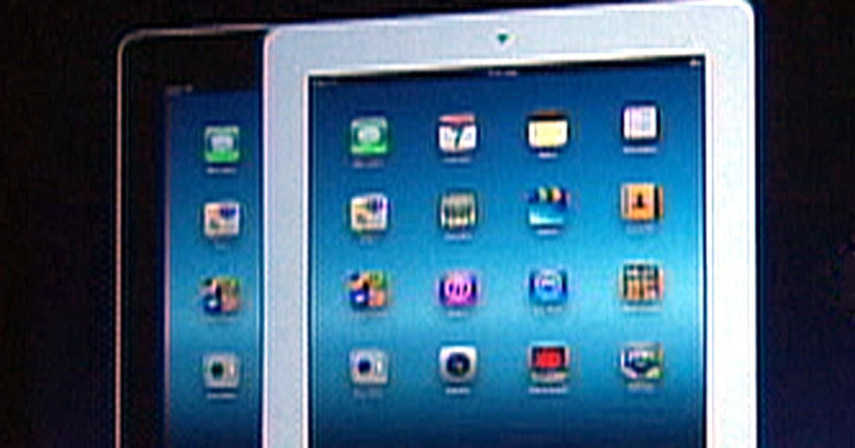 Apple shows off the new iPad