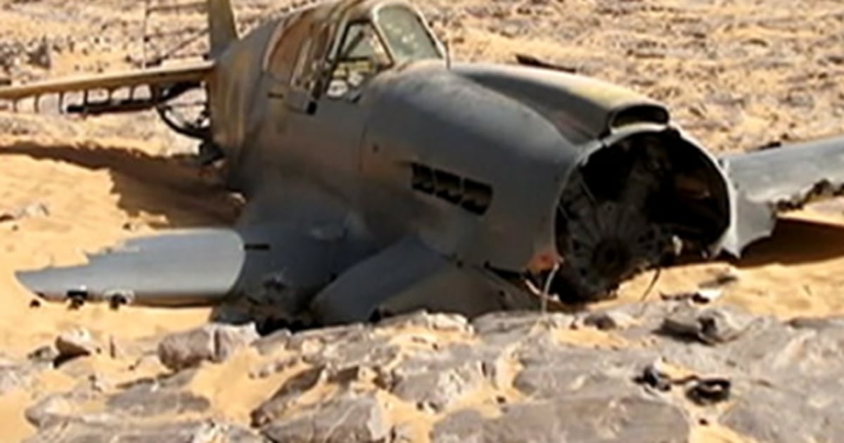 WWII plane discovered 70 years later