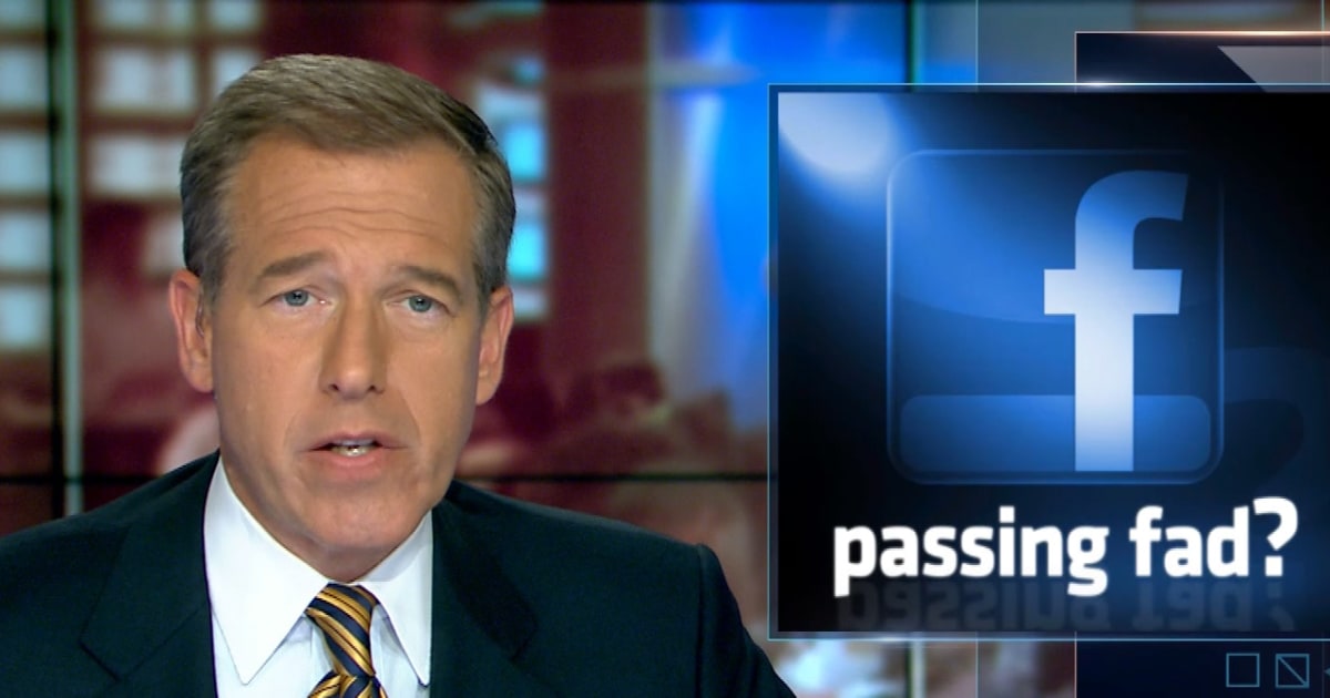 Facebook: a passing fad?