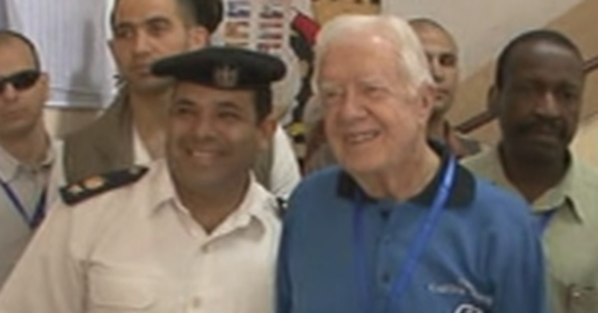 Carter: Egyptian candidates know ‘peace for Egypt and for Israel crucial'